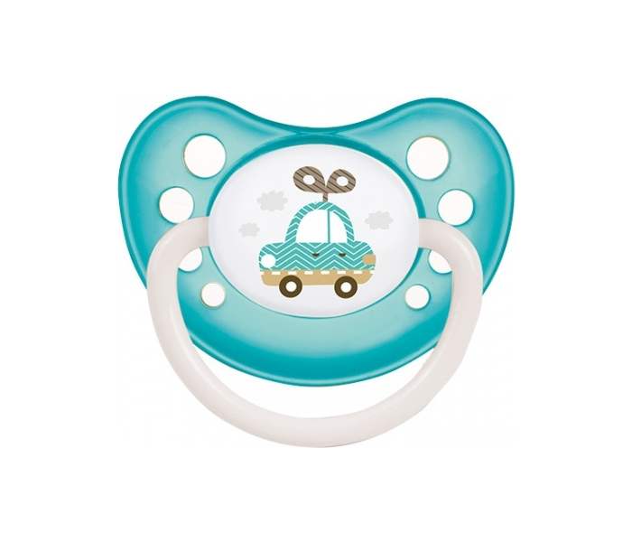 CANPOL BABIES VARALICA ORTHODONTIC SILICONE 6-18 M -TOYS TURQUOISE 23/257