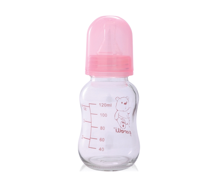 LORELLI STAKLENA FLASICA 120ml (0m+) - PINK