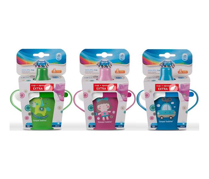 CANPOL BABIES Set: TOYS SOLJA 250 ml + KASICICA