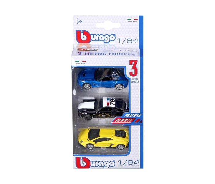 BURAGO AUTOMOBILI 1:64 ASST