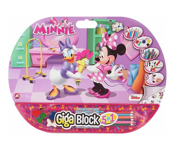 GIGA BLOCK 5 IN 1 MINNIE (KREATIVNI SET)
