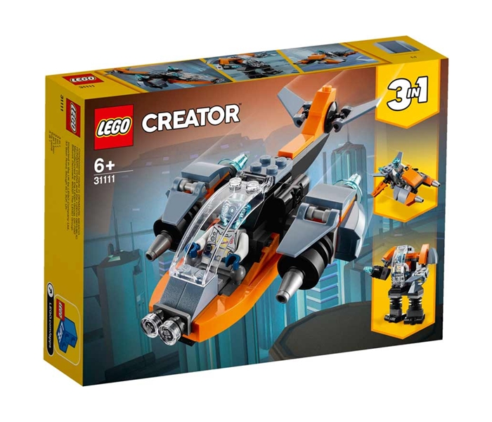 IGRACKA LEGO CREATOR CYBER DRONE