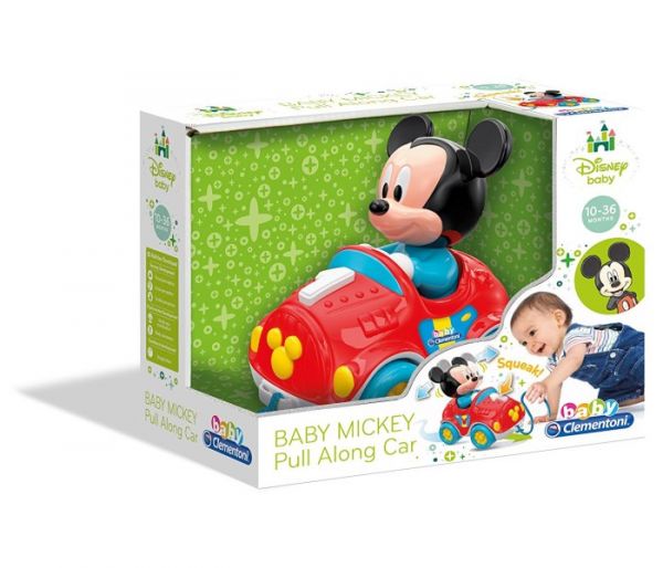 BABY CLEMENTONI MICKEY PULL ALONG CAR
