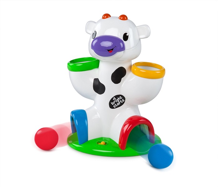 KIDS II IGRACKA HAB DROP & GIGGLE COW 52175