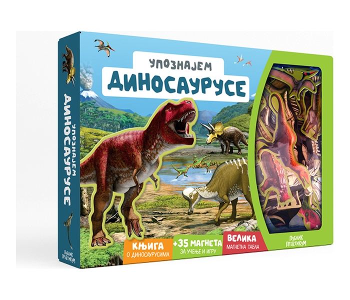 KNJIGA UPOZNAJEM DINOSAURUSE -AUZOU