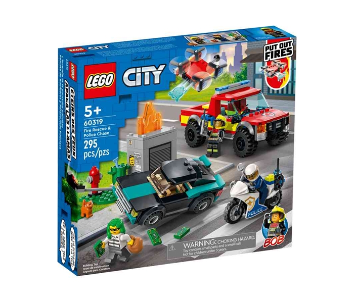 IGRACKA LEGO CITY FIRE RESCUE-POLICE CHASE
