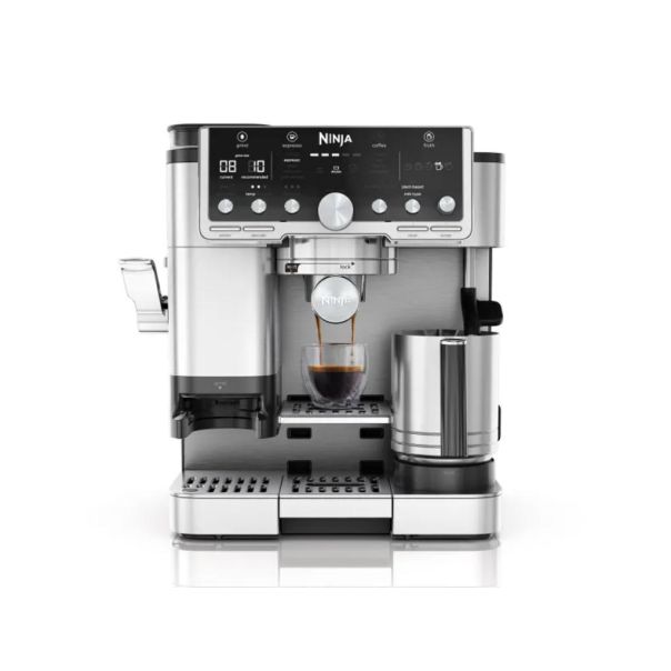 NINJA Aparat za espresso kafu Luxe Pro 3u1 ES701EU, crna-siva