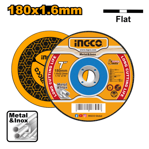 ABRAZIVNI DISK ZA SEČENJE METALA MCD161801