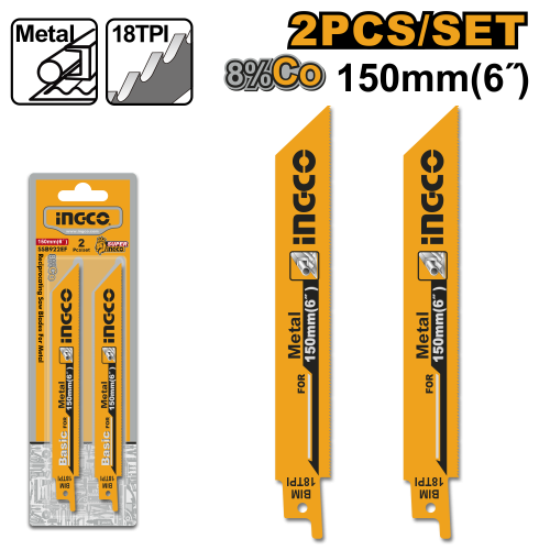 LISTOVI UNIVER- ZALNE - RECIPRO TESTERE ZA METAL 2/1 SSB922EF