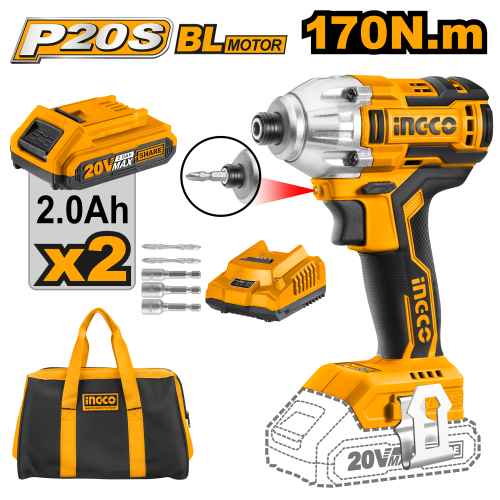 LITHIUM-ION AKU UDARNI ODVIJAČ HEX 1/4” CIRLI2002