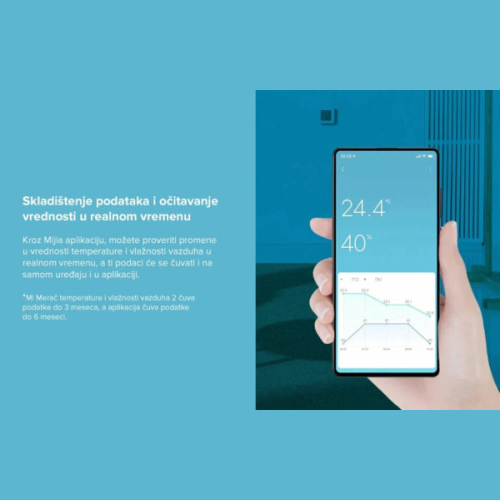 XIAOMI MI TEMEPRATURE AND HUMIDITY MONITOR 2
