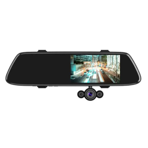 SMART-DASH-CAR-EF-V9S GEMBIRD RETROVIZOR SA 5IN AUTO DVR VIDEO REKORDER, KAMERA FULL HD 1080P