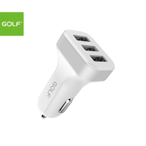 AUTO PUNJAČ 3USB GOLF GF-C12