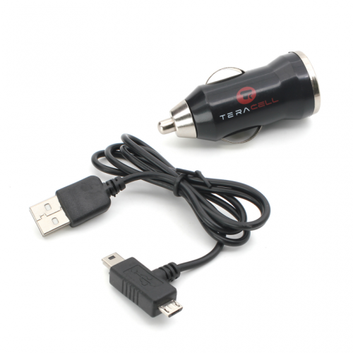 AUTO PUNJAC TERACELL MICRO/MINI USB CRNI