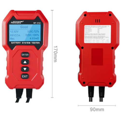NOYAFA NF-512 TESTER SISTEMA BATERIJA