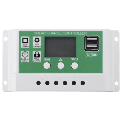 SOL-CONTROL30AG GMB PV SOLARNI REGULATOR PUNJENJA 30A/20A/10A 12V/24V AUTOMATSKI PODESIVI PWM LCD
