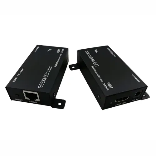 ADAPTER KONVERTER HDMI EXTENDER RJ45 CAT5E/6 2 KOM