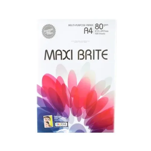PAPIR ZA KOPIRANJE A4 MAXI BRITE WHITE 80GR 1/500