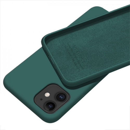 MCTK5-IPHONE 14 PLUS * FUTROLA SOFT SILICONE DARK GREEN (179)