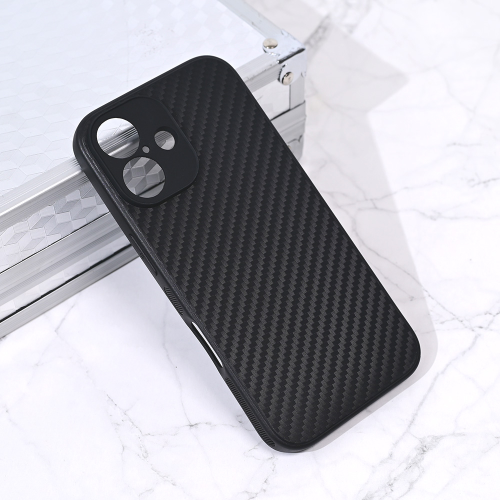 TORBICA CARBON FIBER ZA IPHONE 16 6.1 CRNA