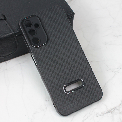 TORBICA CARBON STRIPE ZA SAMSUNG A146B GALAXY A14 5G CRNA