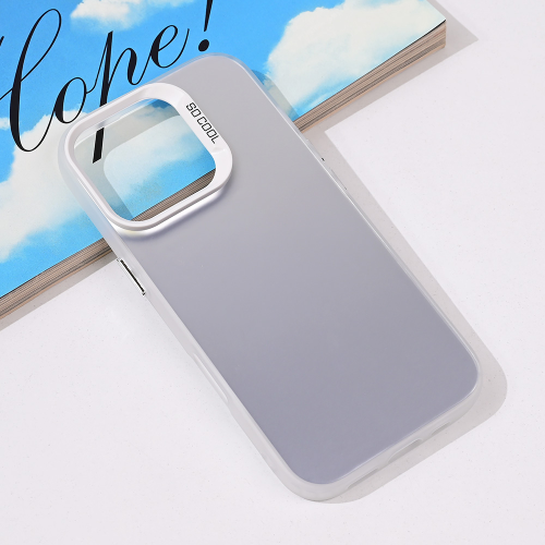 TORBICA CLEAR ZA IPHONE 16 PRO 6.3 SREBRNA