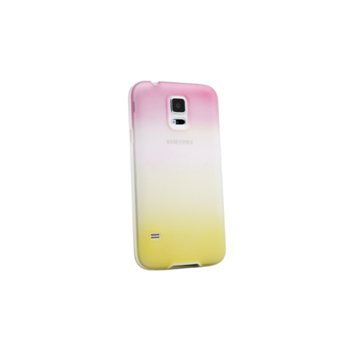 TORBICA RAINBOW ZA SAMSUNG I9500 ROZE-ZUTA
