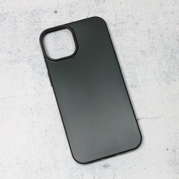 Maska za iPhone 13 6.1 mat silikonska Skin crna
