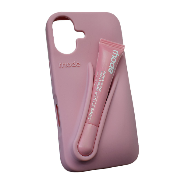 Maska za iPhone 17 ribbon Rhode LIP CASE + LIP TINT