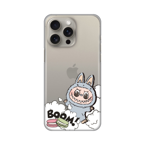 TORBICA SILIKONSKA PRINT SKIN ZA IPHONE 15 PRO MAX 6.7 LA BUBU MACARON