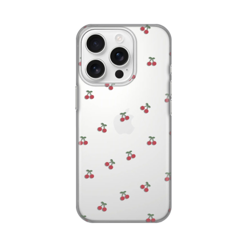TORBICA SILIKONSKA PRINT SKIN ZA IPHONE 16 PRO 6.3 LITTLE CHERRY