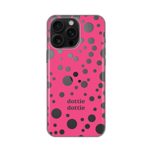 TORBICA SILIKONSKA PRINT SKIN ZA IPHONE 16 PRO MAX 6.9 DOTTIE DOTTIE PINK
