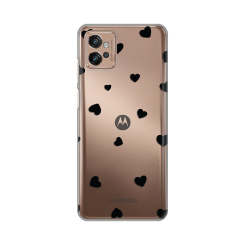 TORBICA SILIKONSKA PRINT SKIN ZA MOTOROLA MOTO G32 HEARTS