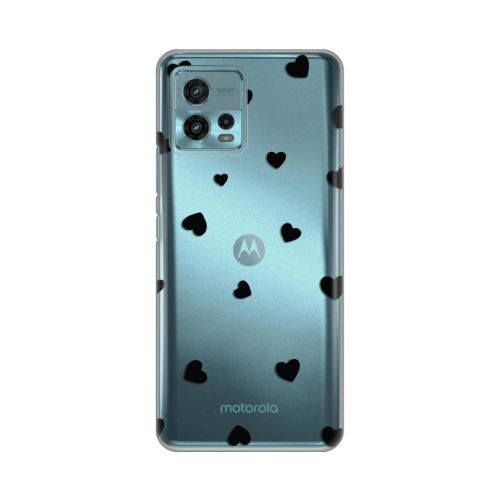 TORBICA SILIKONSKA PRINT SKIN ZA MOTOROLA MOTO G72 HEARTS