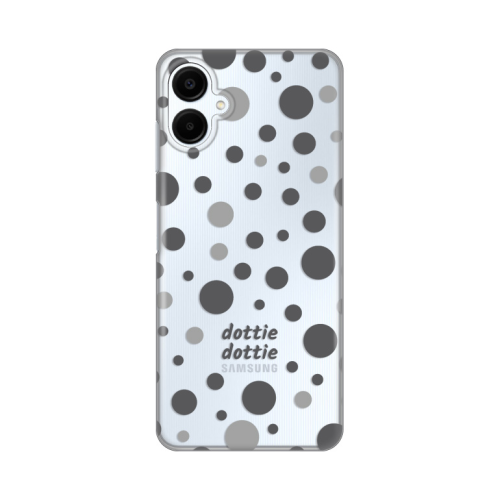 TORBICA SILIKONSKA PRINT SKIN ZA SAMSUNG A065F GALAXY A06 DOTTIE DOTTIE GRAY