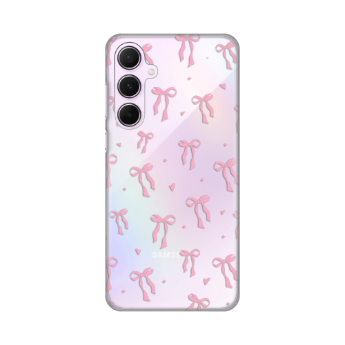 TORBICA SILIKONSKA PRINT SKIN ZA SAMSUNG A556B GALAXY A55 5G CUTE BOW