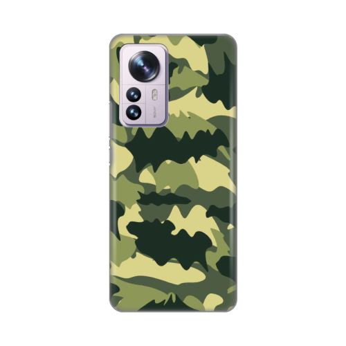 TORBICA SILIKONSKA PRINT SKIN ZA XIAOMI 12 PRO ARMY