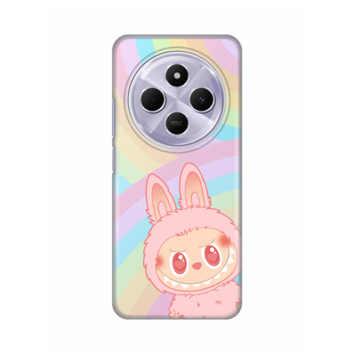 TORBICA SILIKONSKA PRINT SKIN ZA XIAOMI REDMI 14C/REDMI A4 LA BUBU RAINBOW