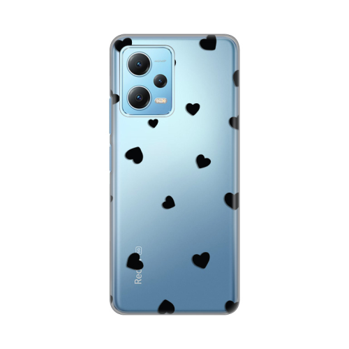 TORBICA SILIKONSKA PRINT SKIN ZA XIAOMI REDMI NOTE 12 4G (EU) HEARTS