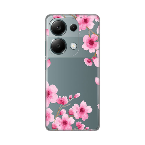 TORBICA SILIKONSKA PRINT SKIN ZA XIAOMI REDMI NOTE 13 PRO 4G (EU) ROSE FLOWERS