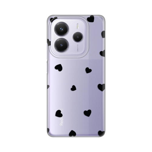 TORBICA SILIKONSKA PRINT SKIN ZA XIAOMI REDMI NOTE 14 5G HEARTS