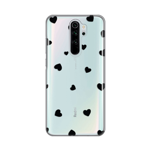 TORBICA SILIKONSKA PRINT SKIN ZA XIAOMI REDMI NOTE 8 PRO HEARTS