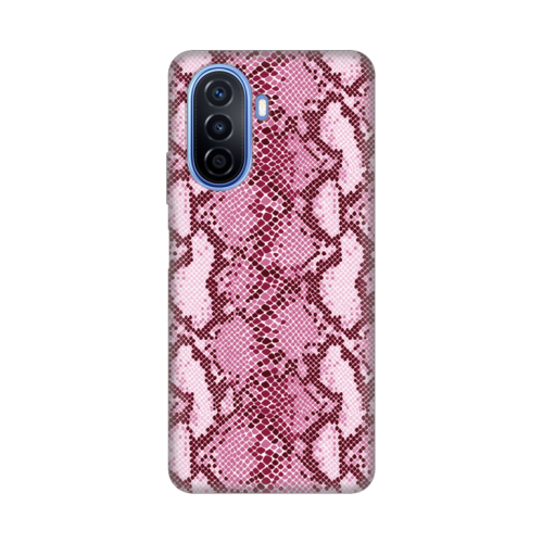 TORBICA SILIKONSKA PRINT ZA HUAWEI Y70/Y70 PLUS PINK SNAKE