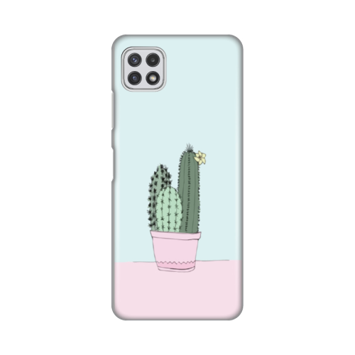TORBICA SILIKONSKA PRINT ZA SAMSUNG A22 5G CACTUS