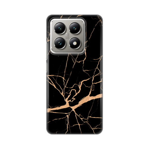TORBICA SILIKONSKA PRINT ZA XIAOMI 14T ALL BLACK