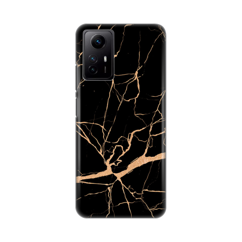 TORBICA SILIKONSKA PRINT ZA XIAOMI REDMI NOTE 12S (EU) ALL BLACK