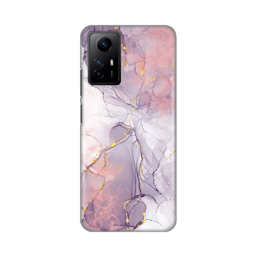 TORBICA SILIKONSKA PRINT ZA XIAOMI REDMI NOTE 12S (EU) PINK MARBLE