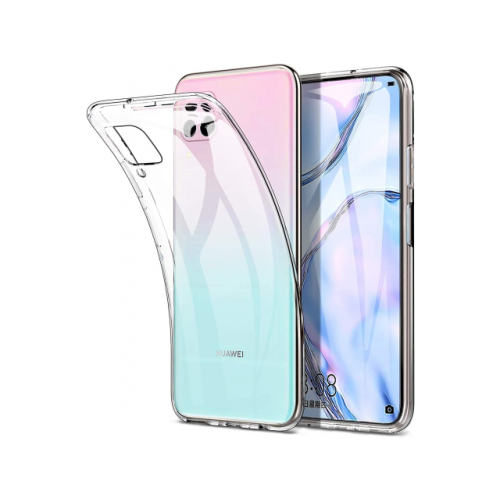 TORBICA SILIKONSKA ULTRA THIN ZA HUAWEI P40 LITE/NOVA 6 SE TRANSPARENT