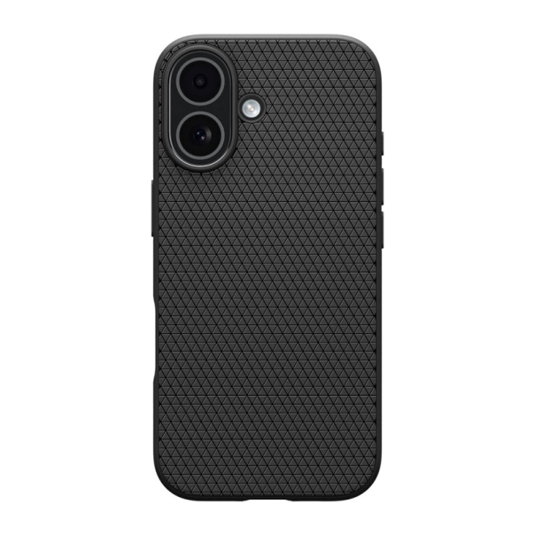 Maska za iPhone 17 mat Spigen Liquid Air crna