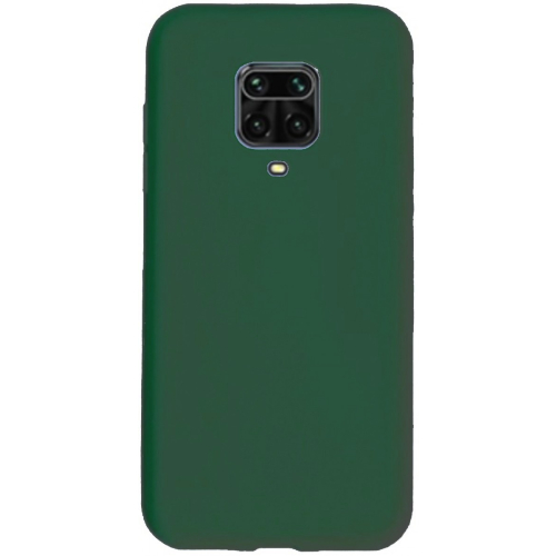 MCTK4-XIAOMI REDMI NOTE 10 PRO * FUTROLA UTC ULTRA TANKI COLOR SILICONE DARK GREEN (99)